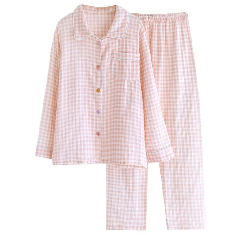 Pastel Gingham – 100% Cotton Pyjamas – Slumbora